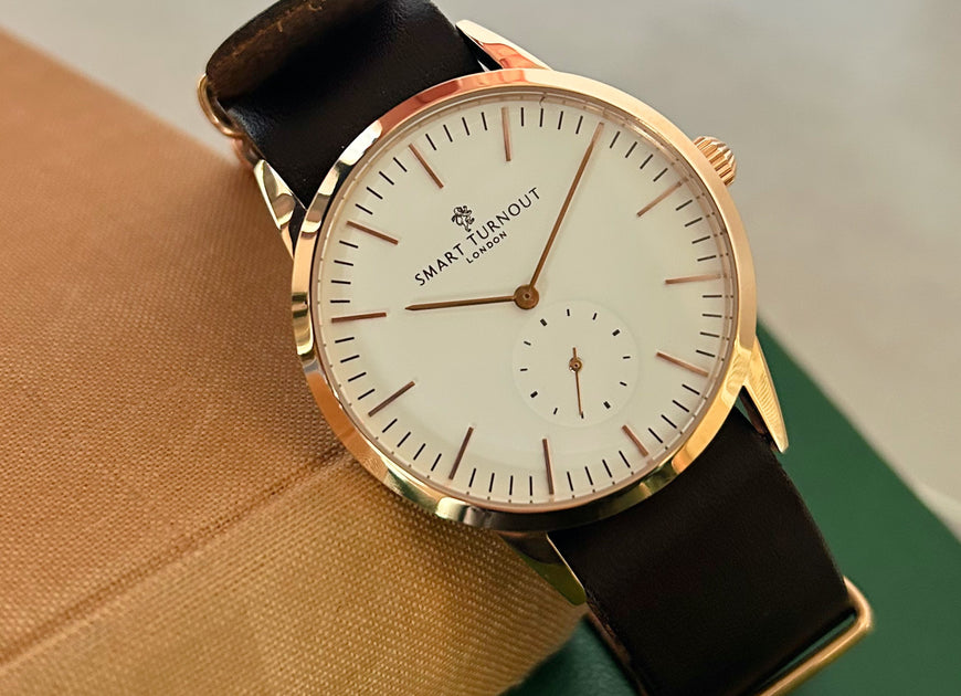 Signature Watch (Rose Gold with White Face) – Smart Turnout
