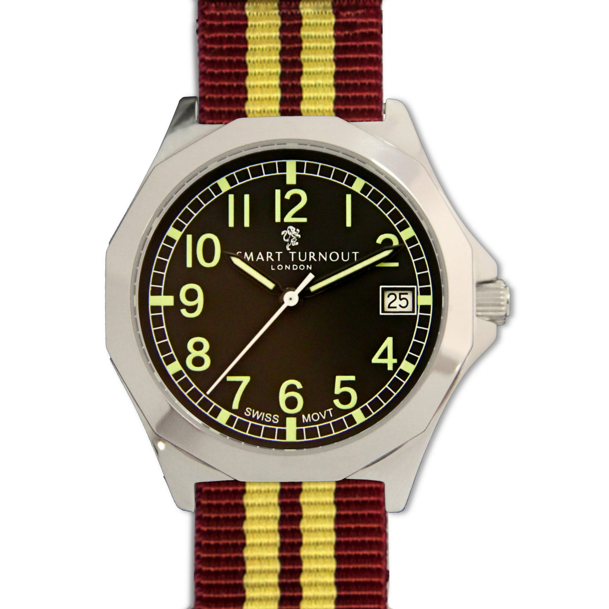 King's Royal Hussars Military Watch | Luxury British NATO Strap Watch ...