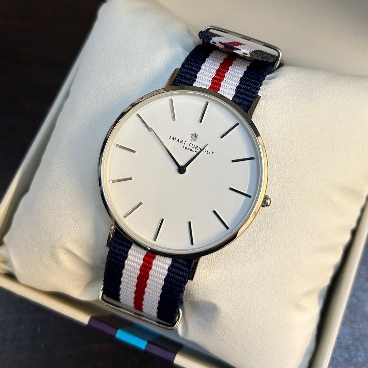 Master Watch White (Silver) Yorkshire Hussars NATO Watch Strap – Smart ...