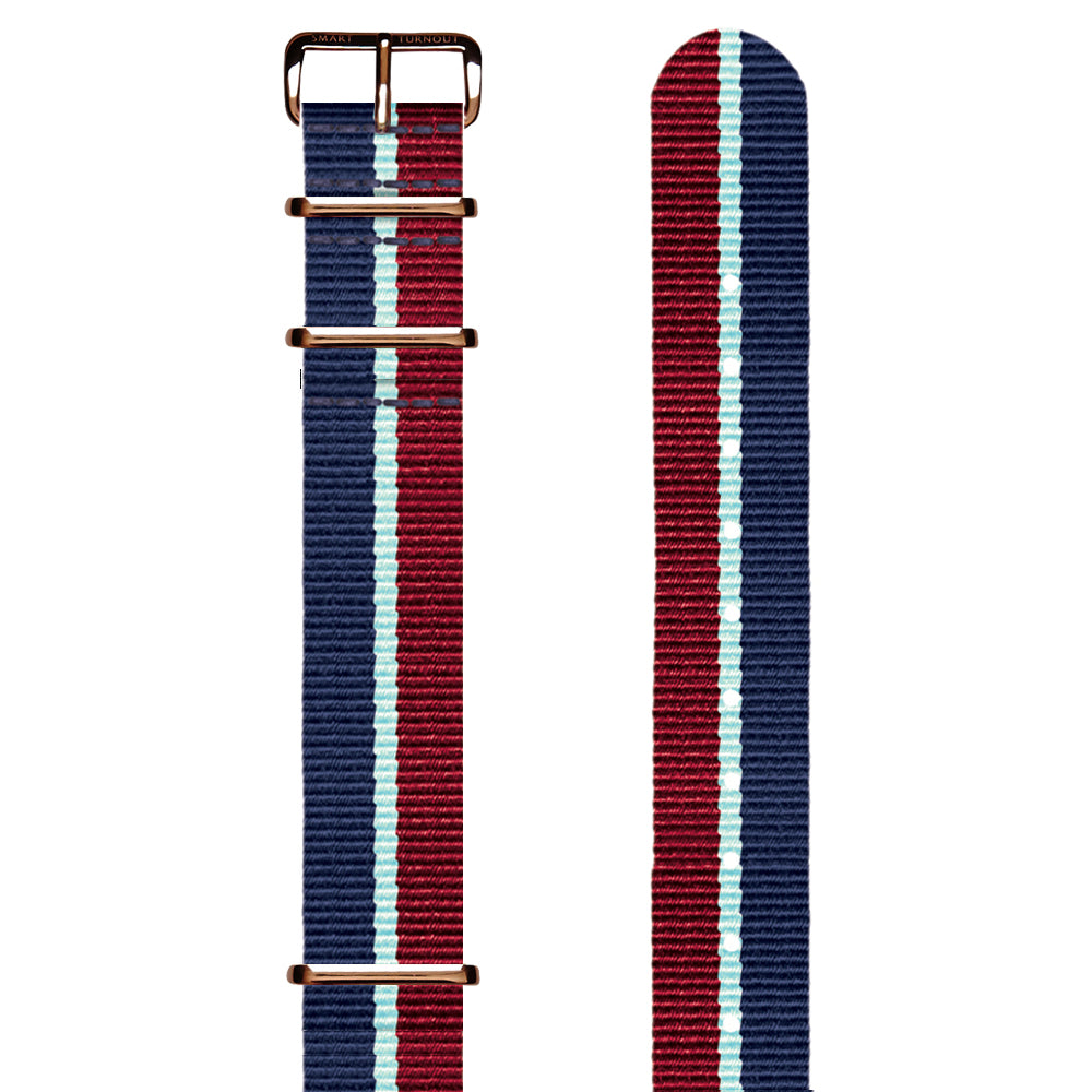 Royal Air Force 20mm NATO Watch Strap (Rose Gold Fittings) – Smart Turnout