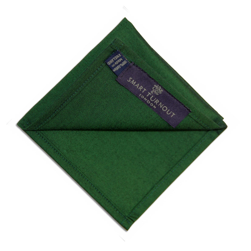 Emerald Green Cotton Pocket Square – Smart Turnout