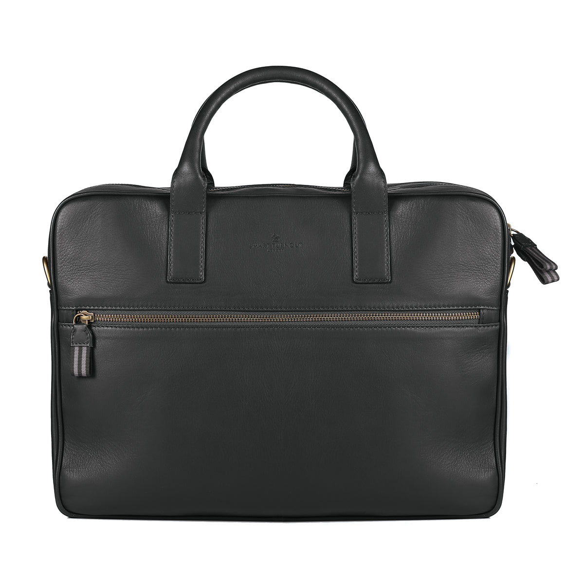NATO Black Leather Briefcase – Smart Turnout