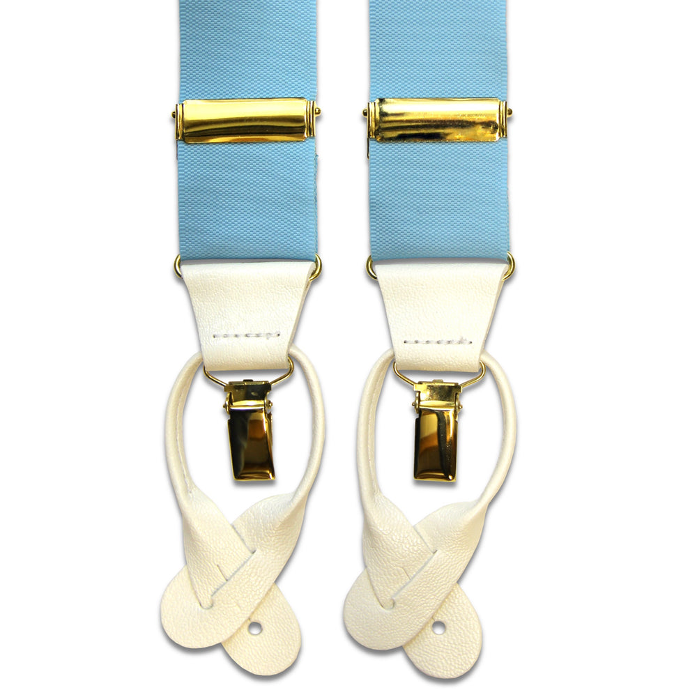 Pastel Blue Braces – Smart Turnout
