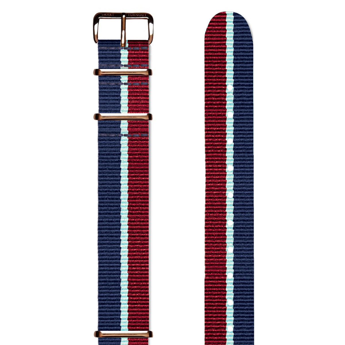Royal Air Force 18mm Watch Strap (Rose Gold Fittings) – Smart Turnout