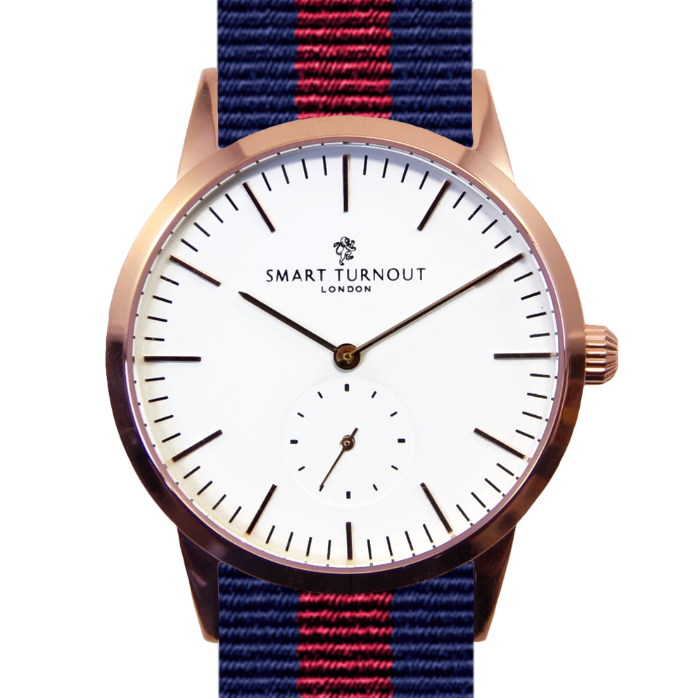 Signature Watch White (Rose Gold), Household Division NATO Watch Strap ...