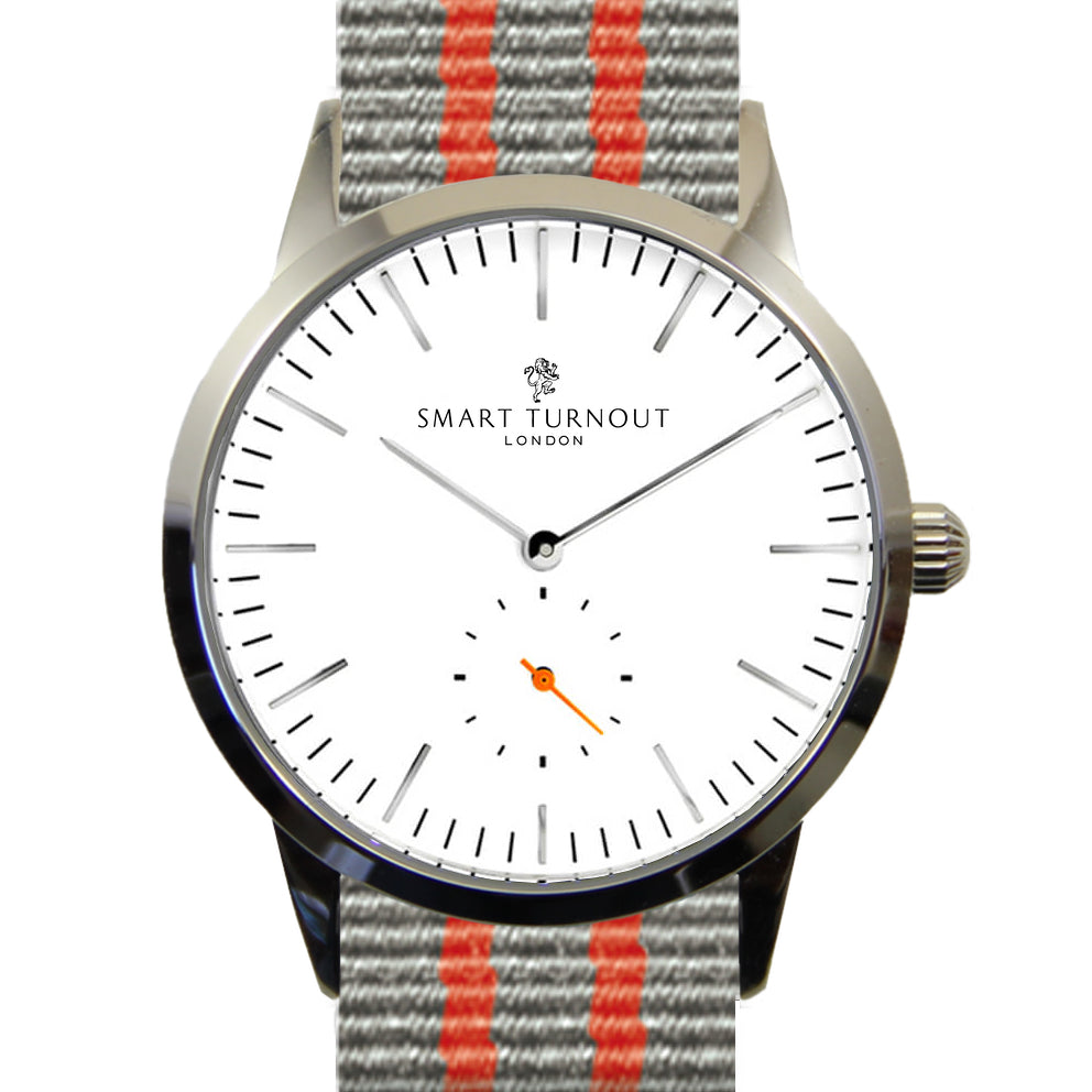 Signature Watch White (Silver), Princess Louise's NATO Watch Strap ...