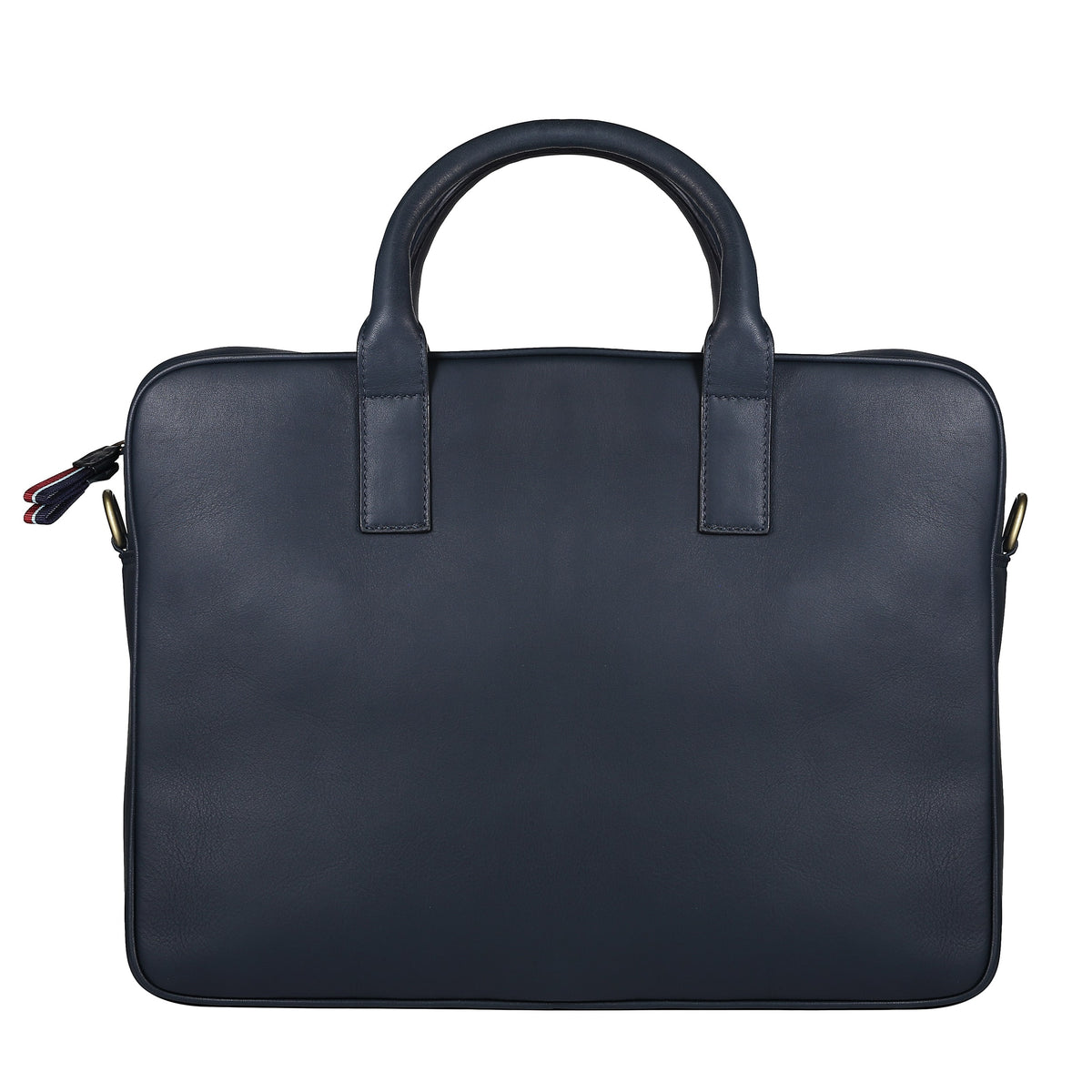 Royal Air Force Contrast Zip Navy Leather Briefcase – Smart Turnout