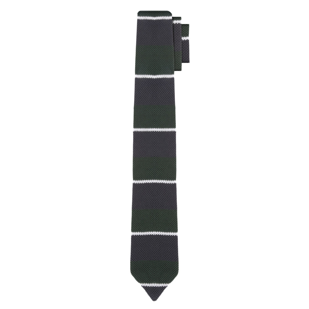 Royal Garhwal Rifles Horizontal Knitted Tie – Smart Turnout