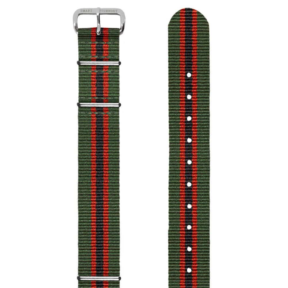 The Rifles 18mm NATO Watch Strap (Silver Fittings) – Smart Turnout
