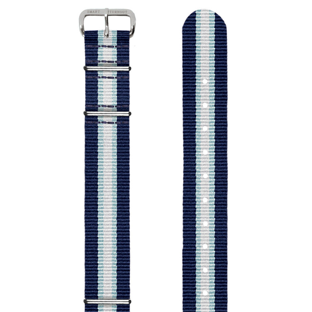 Royal Observer Corps 20mm NATO Watch Strap // Silver Fittings – Smart ...